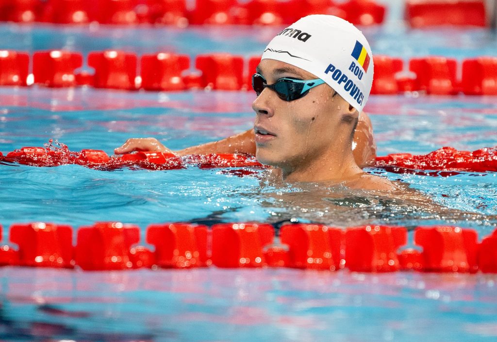 Campionul olimpic David Popovici revine în bazinul de la Paris, se ...